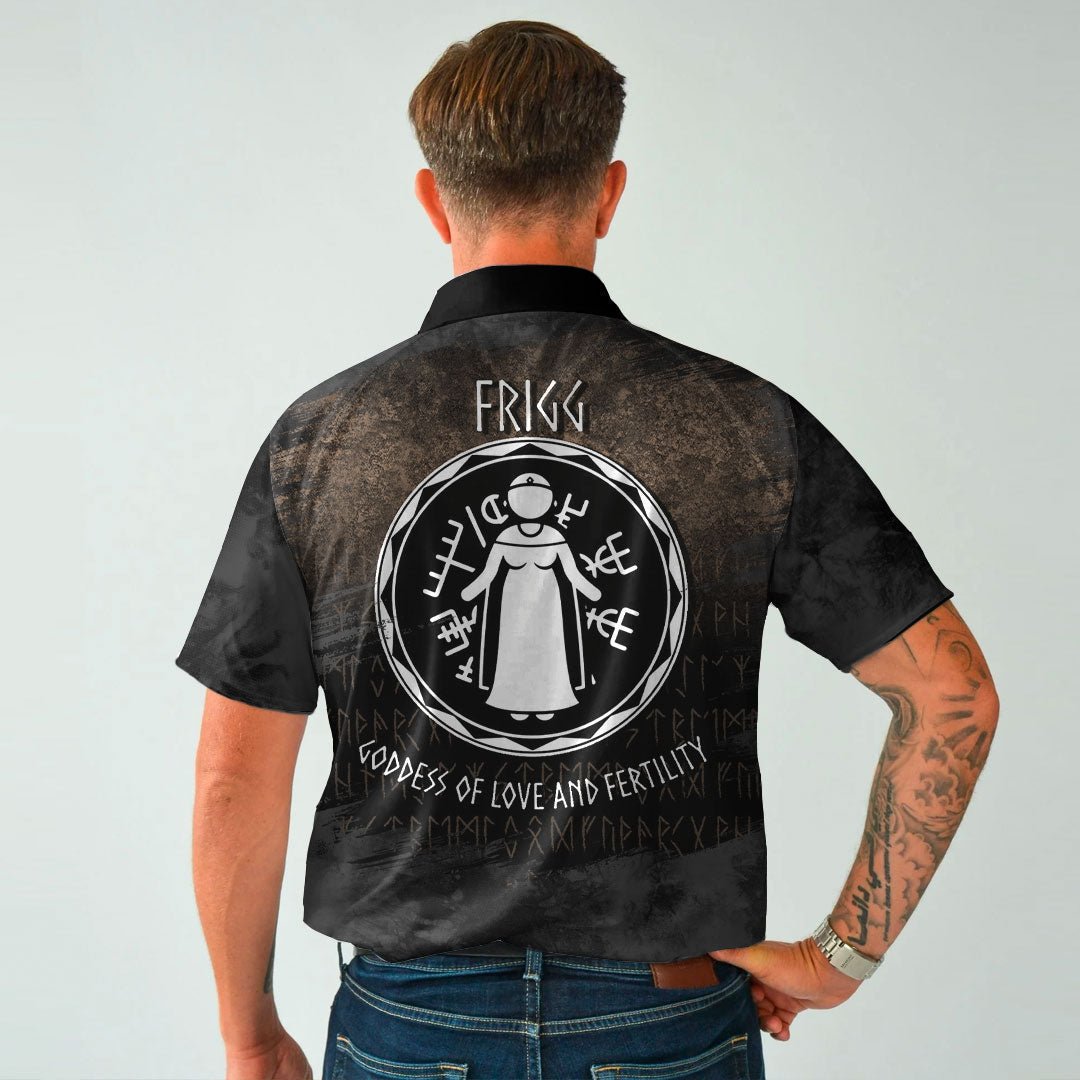 Dartshirt Wikinger Freya Polo-Shirt - Nordische Götter, skandinavische